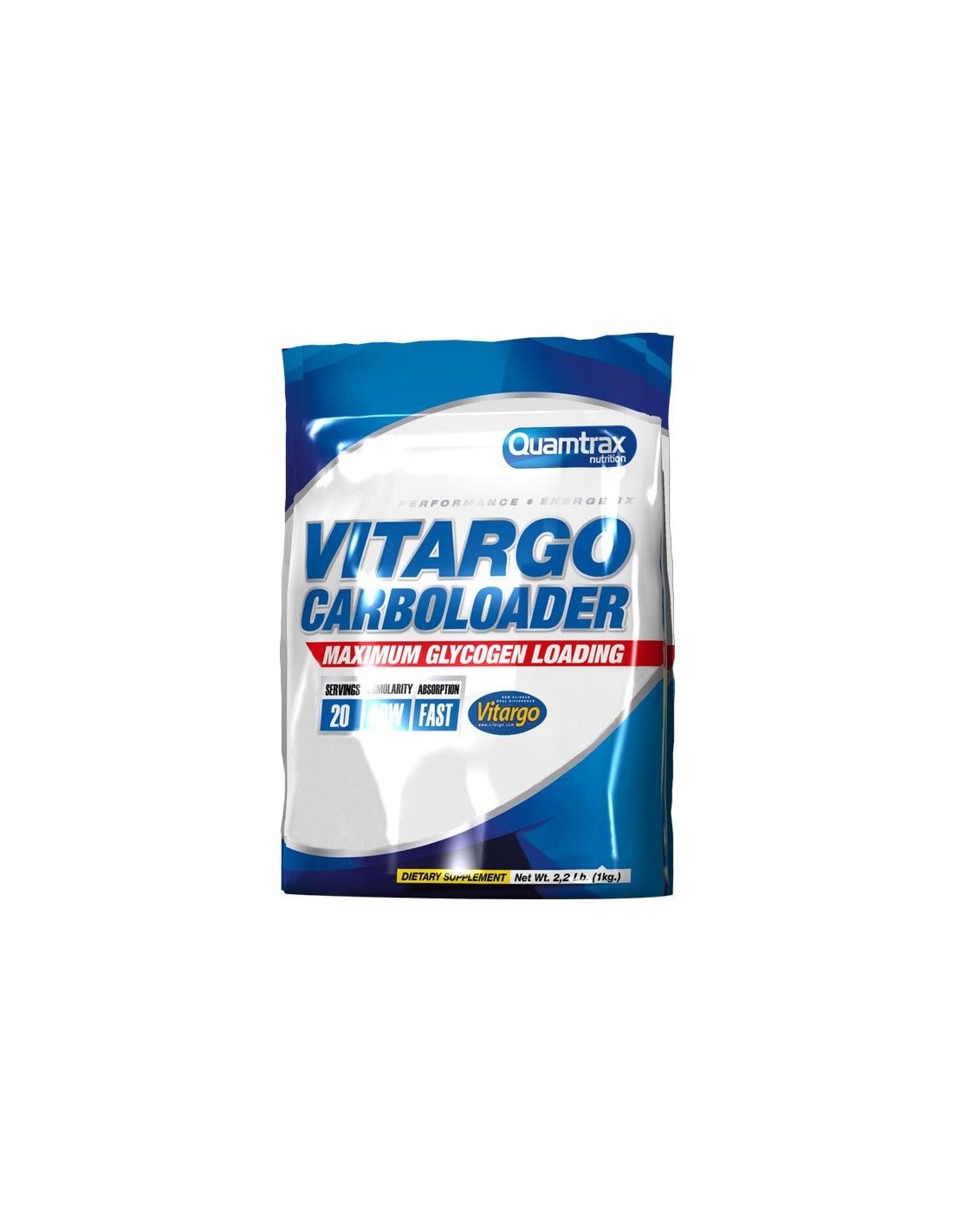 VITARGO CARBOLOADER 1KG. (QUAMTRAX) - Alcanudep.com