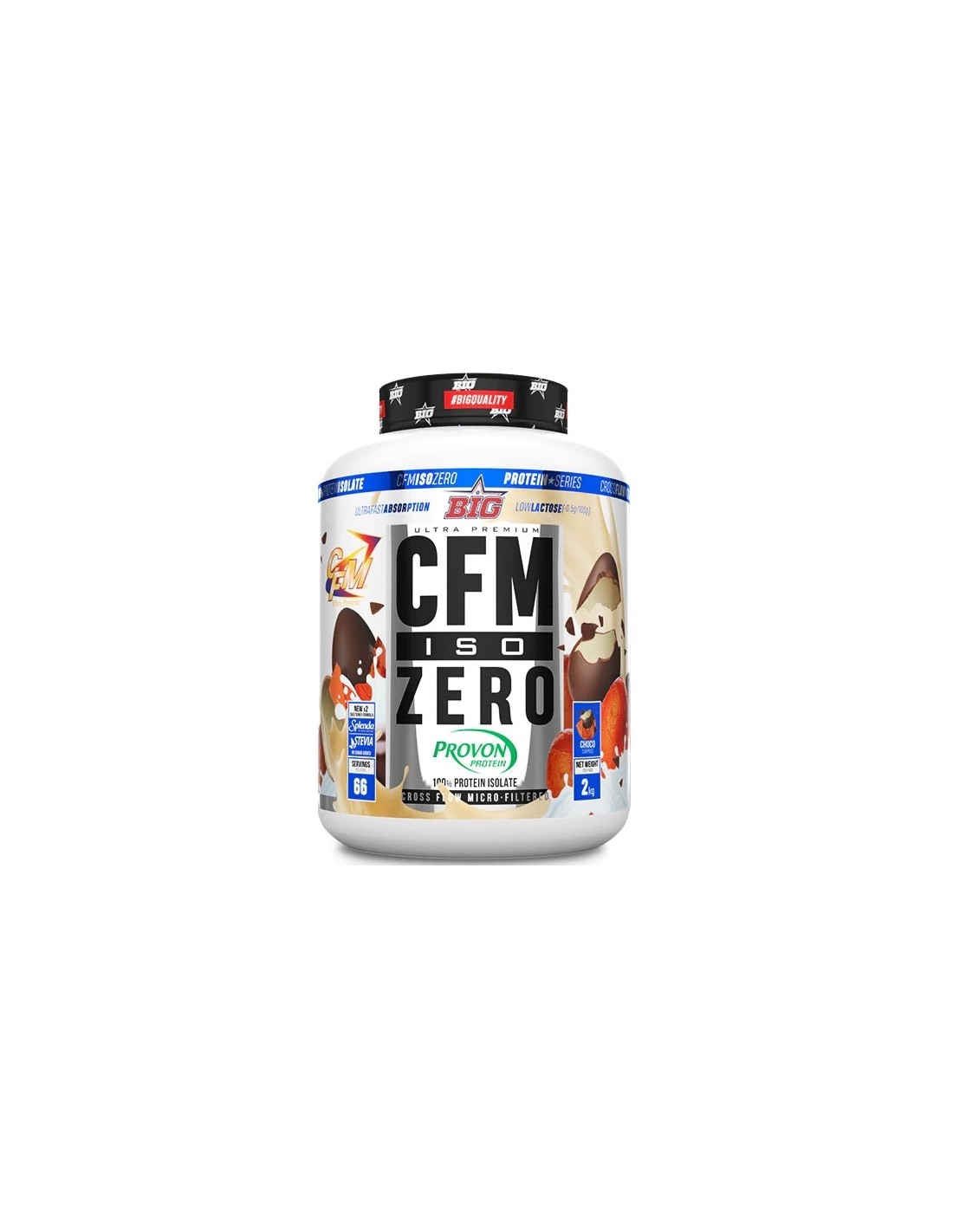 CFM ISO ZERO 100% Protein Isolate 2KG (Big) - Alcanudep.com